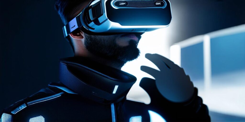 How do VR headsets create virtual reality experiences?